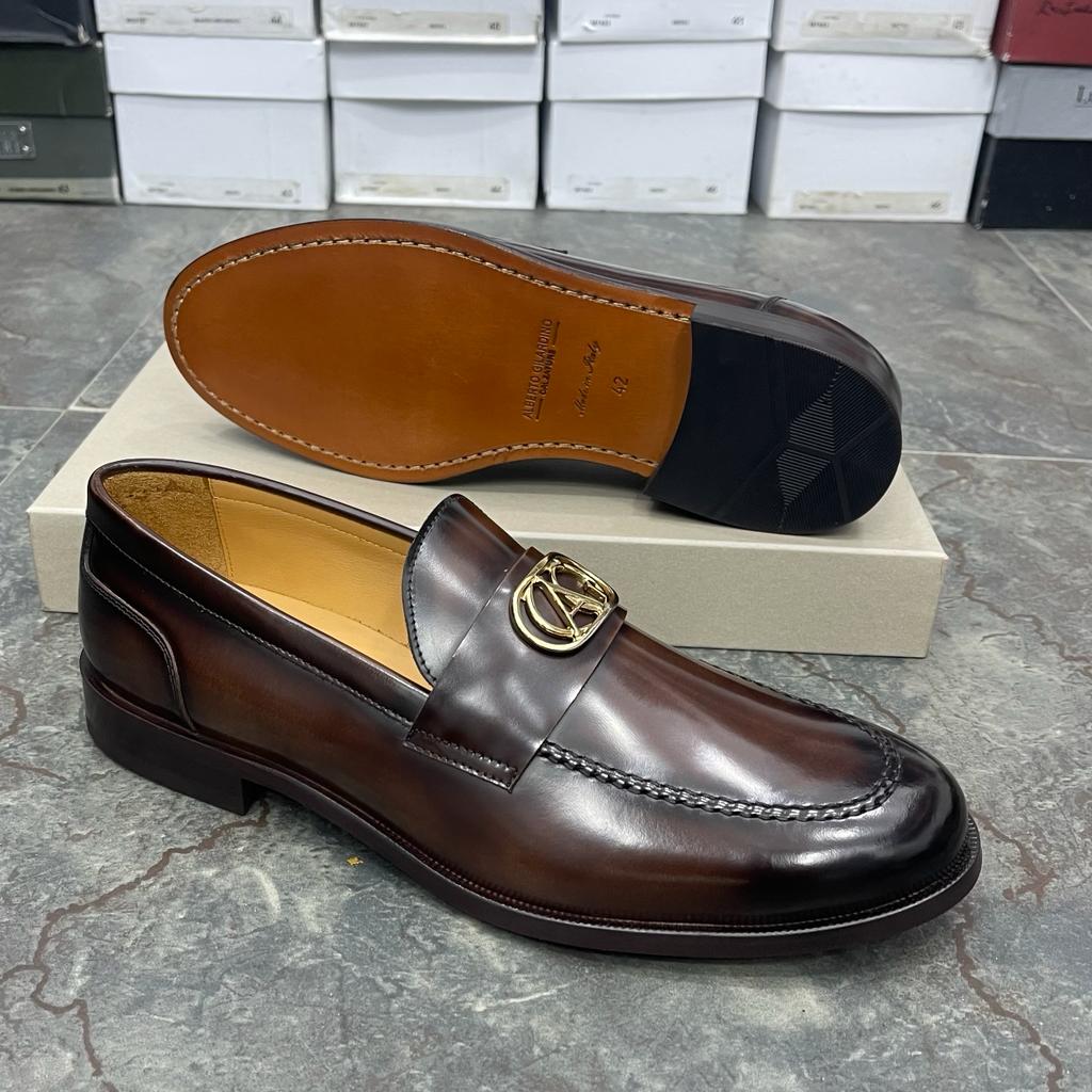 Premium Italian Glossy Loafer – MercySeat OutFeet
